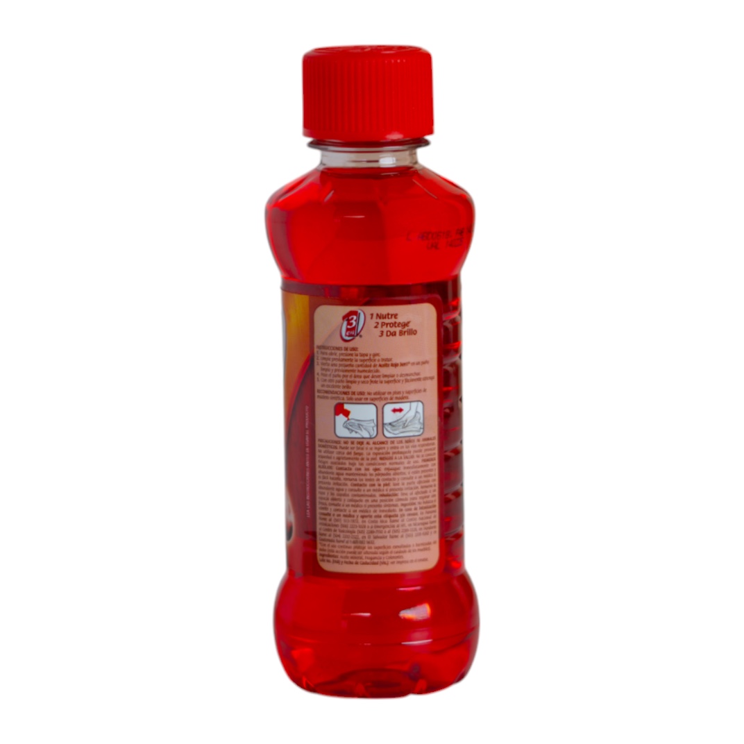 3 EN 1 ACEITE LUSTRADOR ROJO 240 ML – SAROS Cleaning